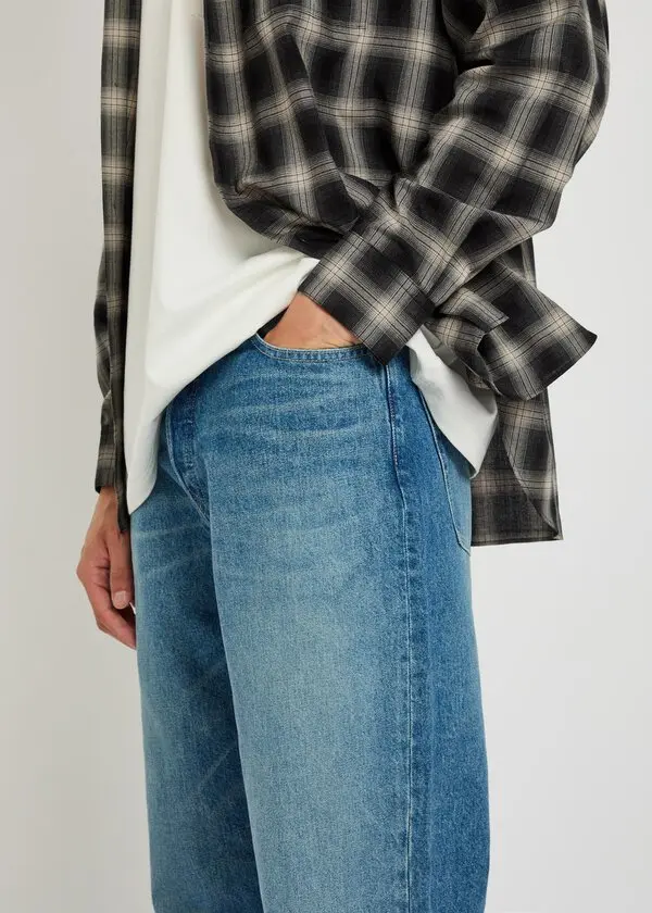 SSSTEIN Relaxed Straight-leg Jeans