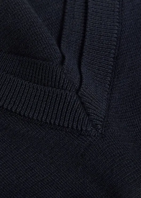 RÓHE V-neck Stretch-wool Jumper