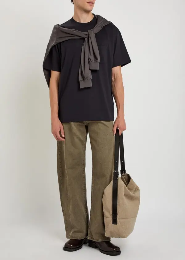 SSSTEIN Oversized Cotton T-shirt