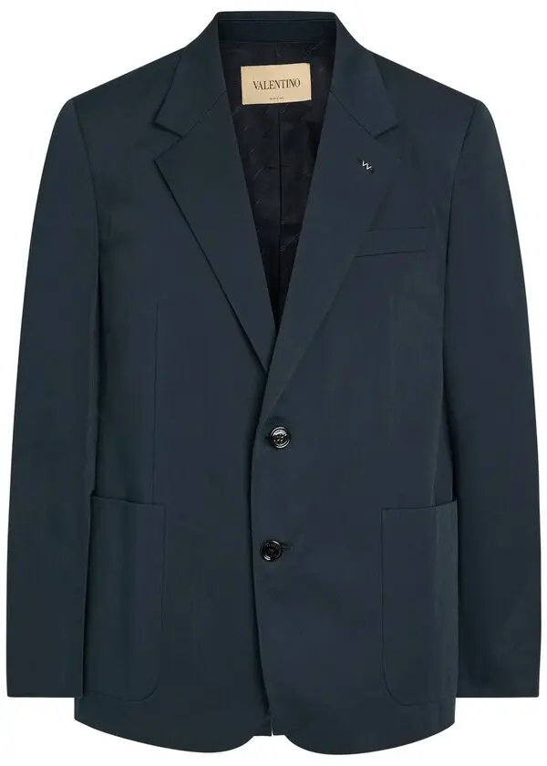 Valentino Garavani Cotton Gabardine Blazer