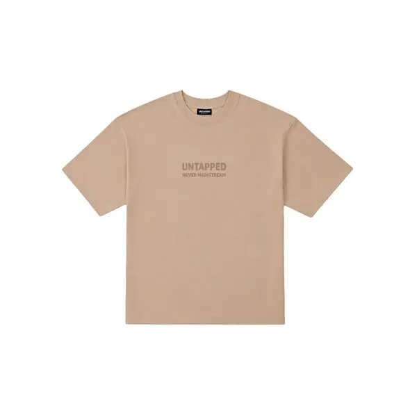 UNTAPPED Neutrals Monogram Tee : Identity In Every Detail