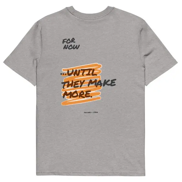 ANCHOR & CREW Heather Limited Edition Annotations Organic Cotton T-shirt