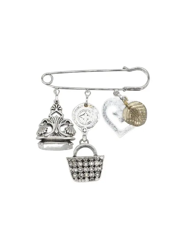 SITA NEVADO Groceries Brooch - Silver