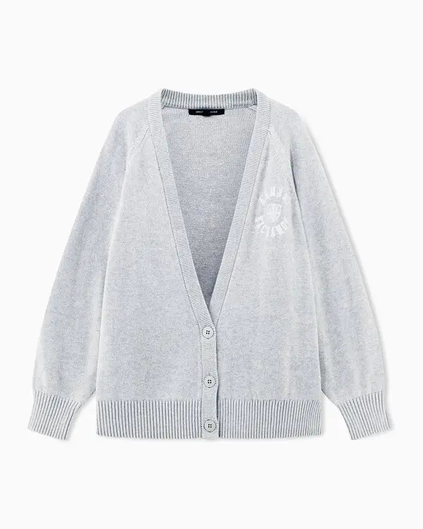 Armani Exchange Knitted Cotton Cardigan
