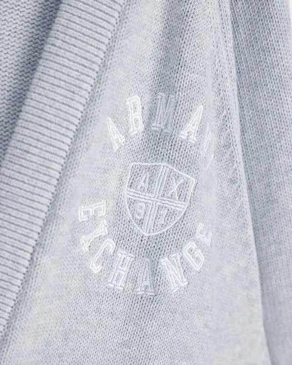 Armani Exchange Knitted Cotton Cardigan