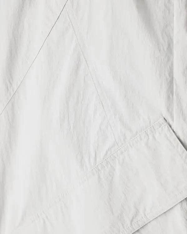 Armani Exchange Crinkle Nylon Down-padded Oversized Trousers