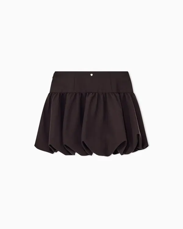 Armani Exchange Recycled Crepe Slim Fit Skirt