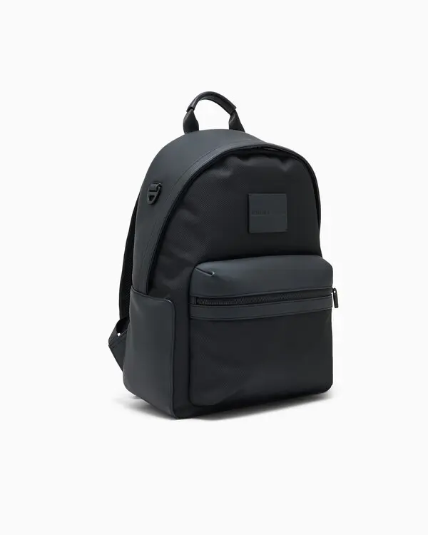 Armani Exchange Coated Exterior Backpack