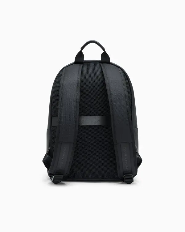 Armani Exchange Coated Exterior Backpack