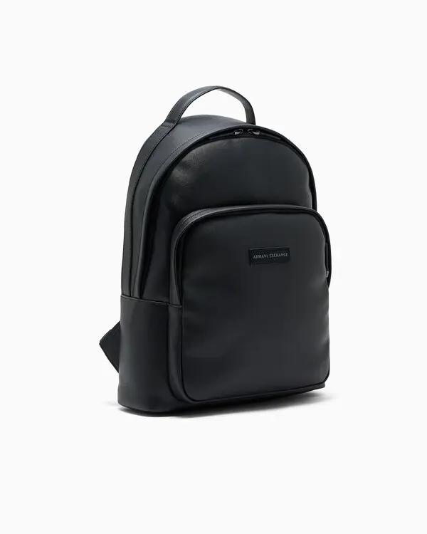 Armani Exchange Coated Exterior Backpack