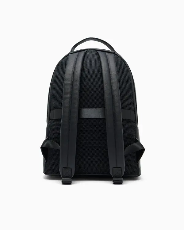 Armani Exchange Coated Exterior Backpack