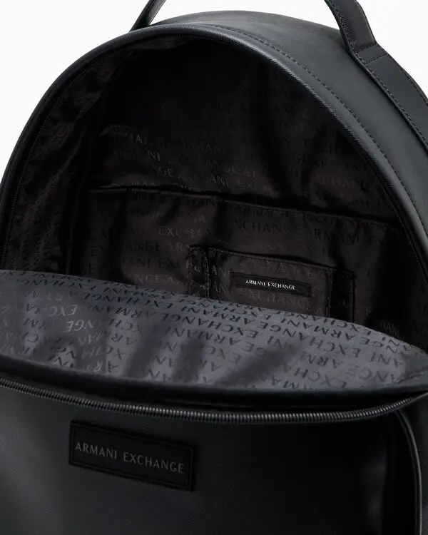 Armani Exchange Coated Exterior Backpack