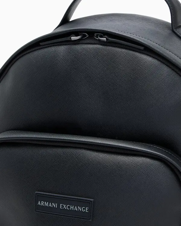 Armani Exchange Coated Exterior Backpack