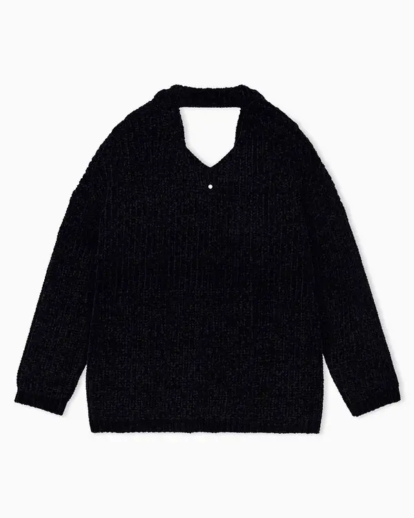 Armani Exchange Textured Knit Cardigan