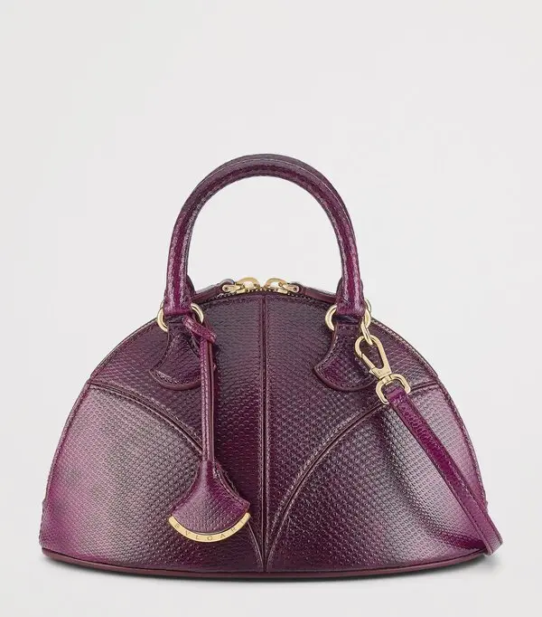 BVLGARI Small Leather Marquise Top-handle Bag