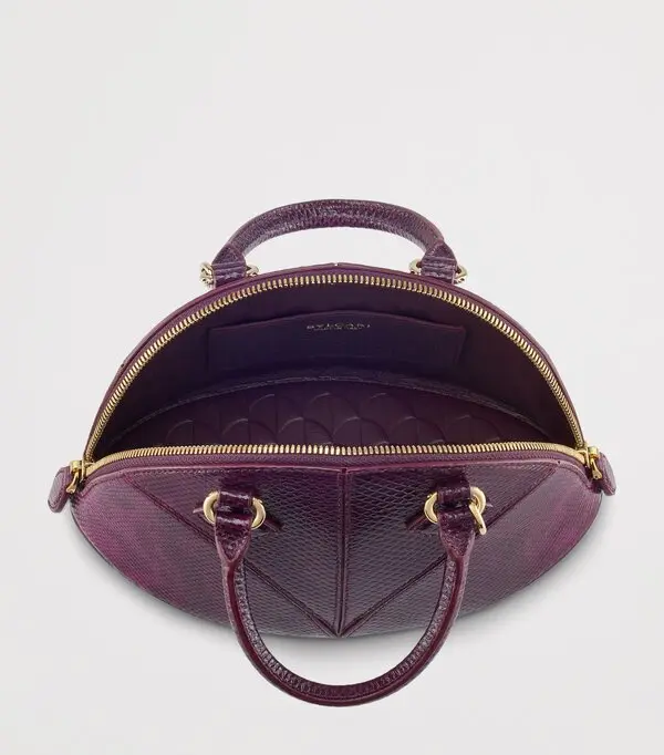BVLGARI Small Leather Marquise Top-handle Bag