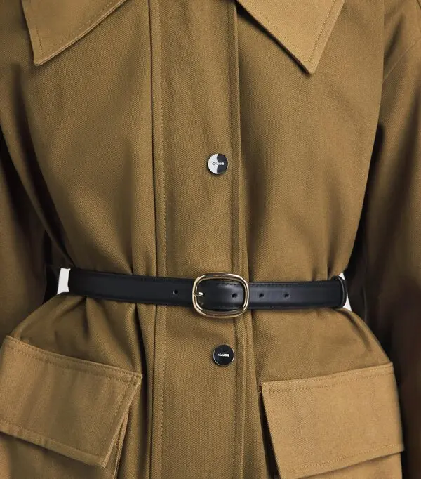 GANNI Cotton Canvas Workwear Jacket