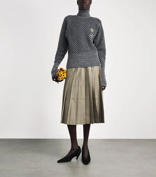 VIVIENNE WESTWOOD Checkmate Rollneck Sweater