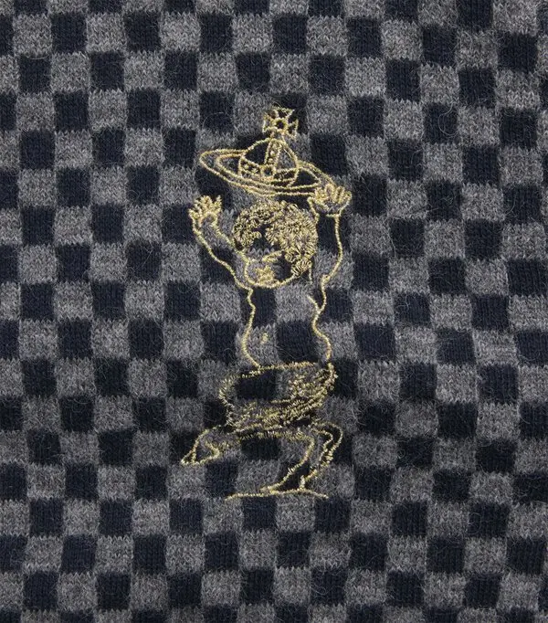 VIVIENNE WESTWOOD Checkmate Rollneck Sweater