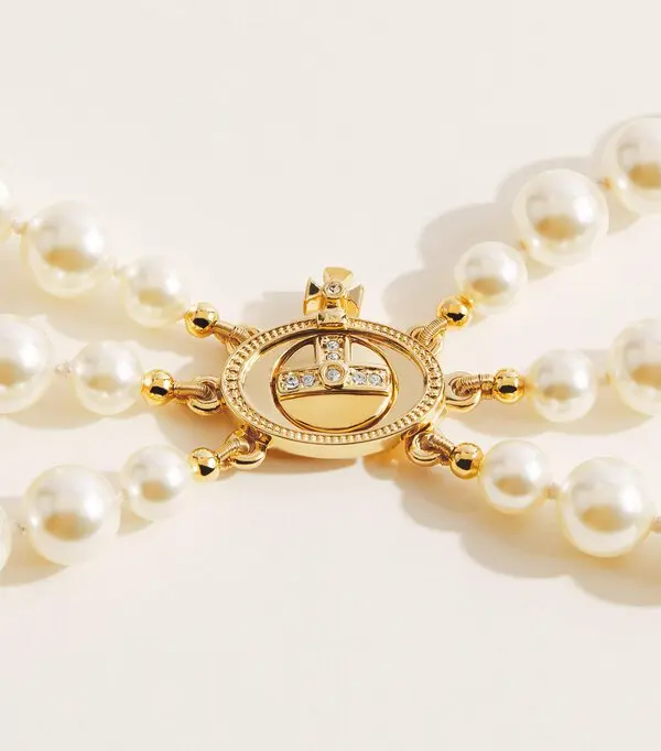 VIVIENNE WESTWOOD Broken Pearl Necklace
