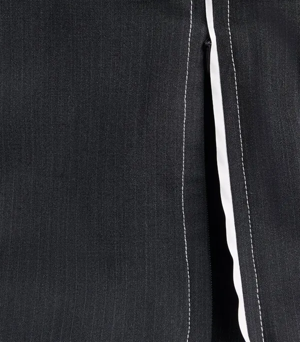HERSKIND Pinstripe Davi Wide-leg Trousers