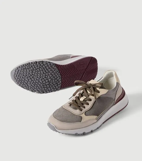 Brunello Cucinelli Nubuck-suede Sneakers