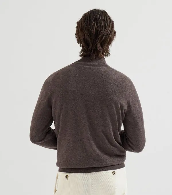 Brunello Cucinelli Cashmere Quarter-zip Sweater