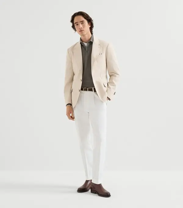 Brunello Cucinelli Cashmere Polo Sweater