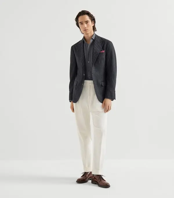 Brunello Cucinelli Cotton-blend Flannel Shirt
