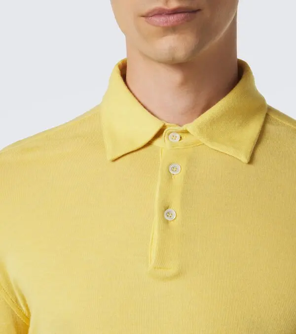 THE ROW Reyes Cashmere And Silk Polo Sweater