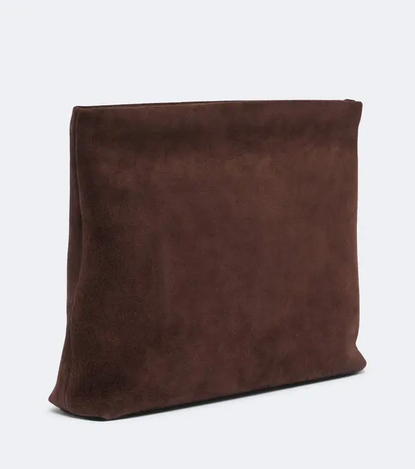 NILI LOTAN Jerry Suede Clutch