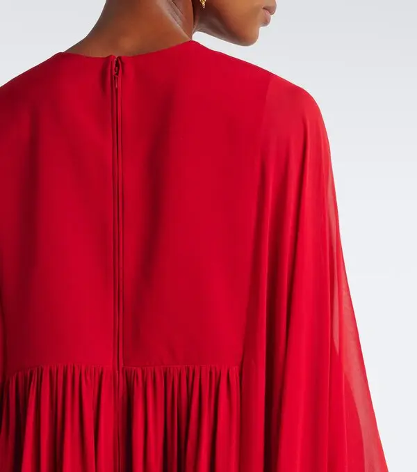 Elie Saab Silk Chiffon Kaftan