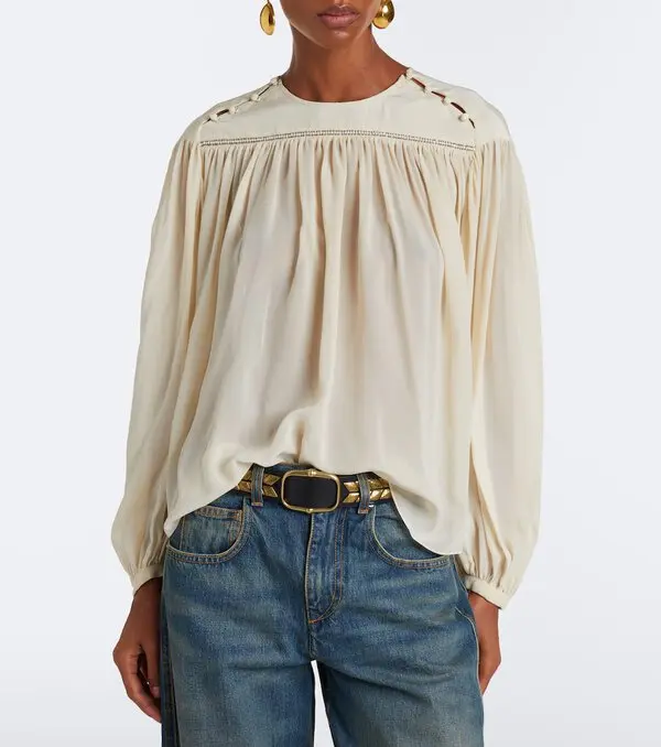 Isabel Marant Étoile Nuna Silk Blouse