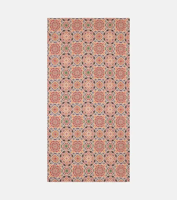 CABANA Catalina Printed Linen Tablecloth