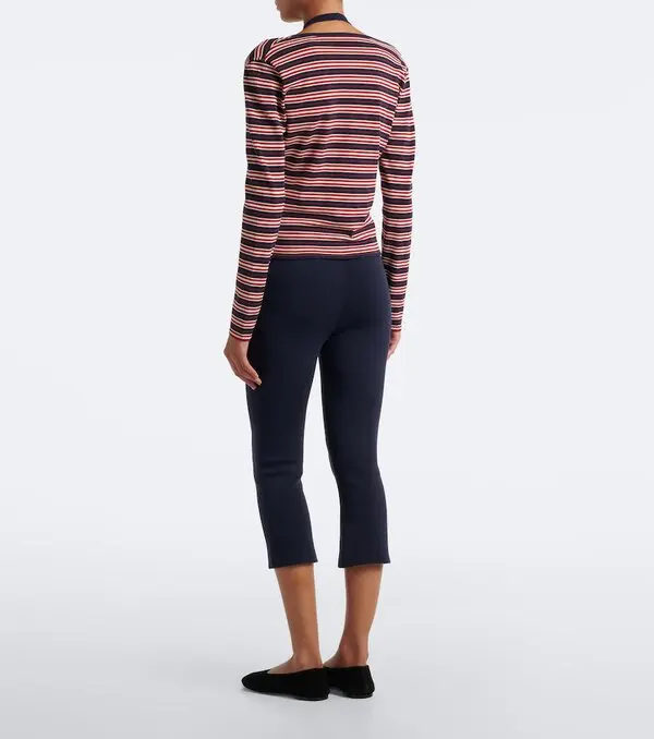 Faithfull The Brand Leandra Cotton-blend Capri Pants