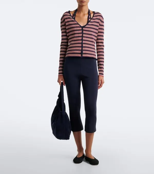 Faithfull The Brand Leandra Cotton-blend Capri Pants