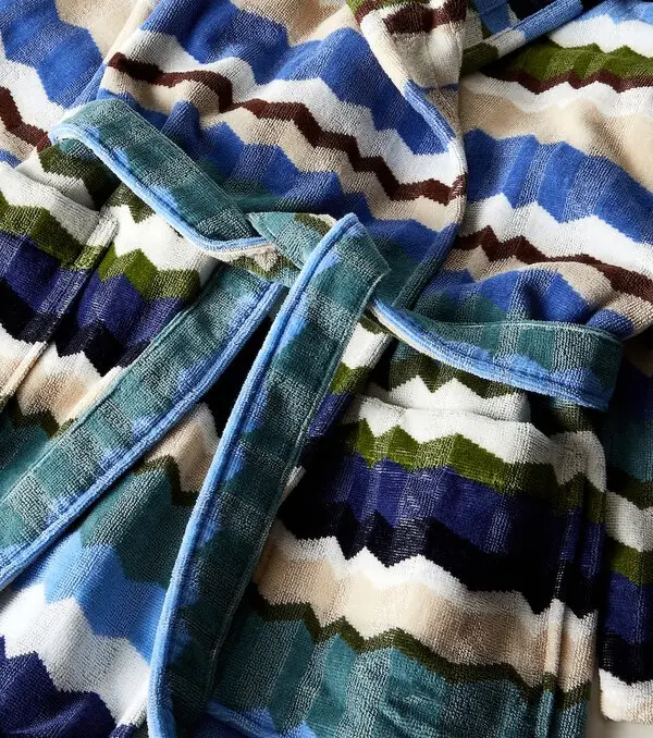 Missoni Eva Hooded Cotton Terry Bathrobe