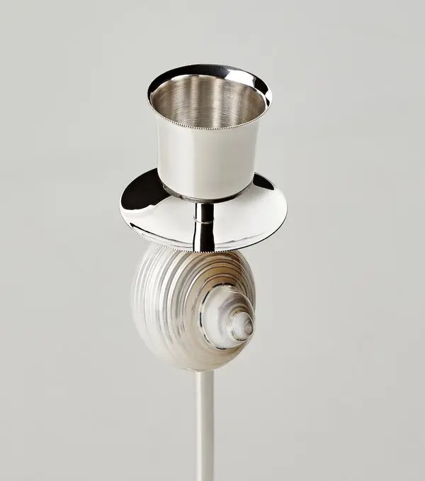 TAVARES 1922 Shell Sterling Candle Holder