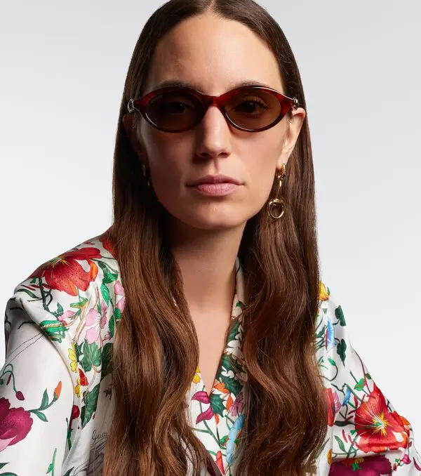 Gucci Horsebit Round Sunglasses