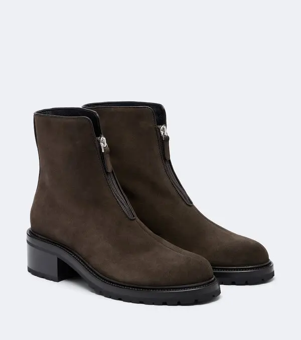 THE ROW Hike Suede Ankle Boots