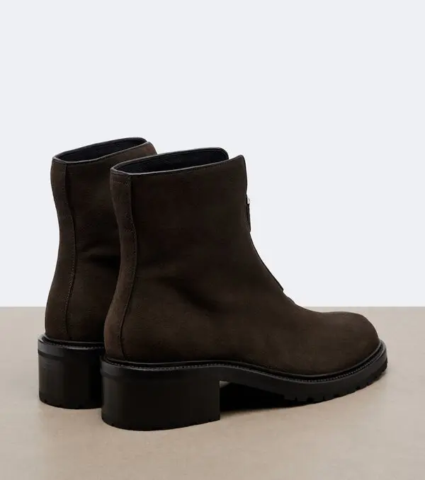 THE ROW Hike Suede Ankle Boots