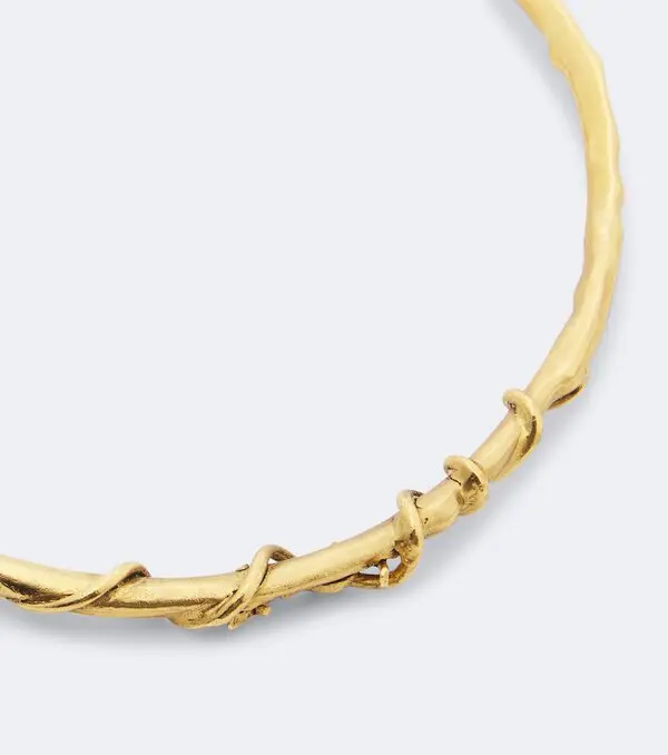 Saint Laurent Cassandre Mulberry Necklace