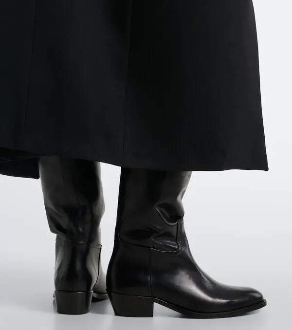 JUDE Leather Knee-high Boots