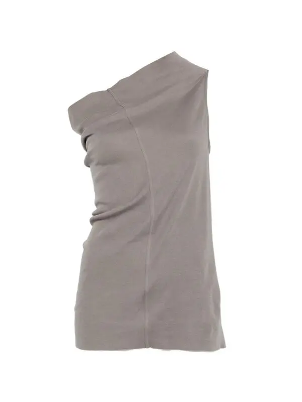 Rick Owens Cotton Tank Top - Grey