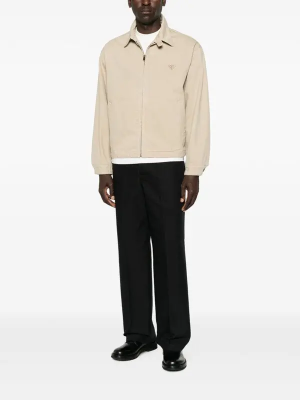 Prada Denim Cotton Blouson Jacket