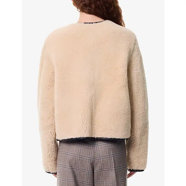 BLAZÉ MILANO Gliss Bolero Shearling Jacket