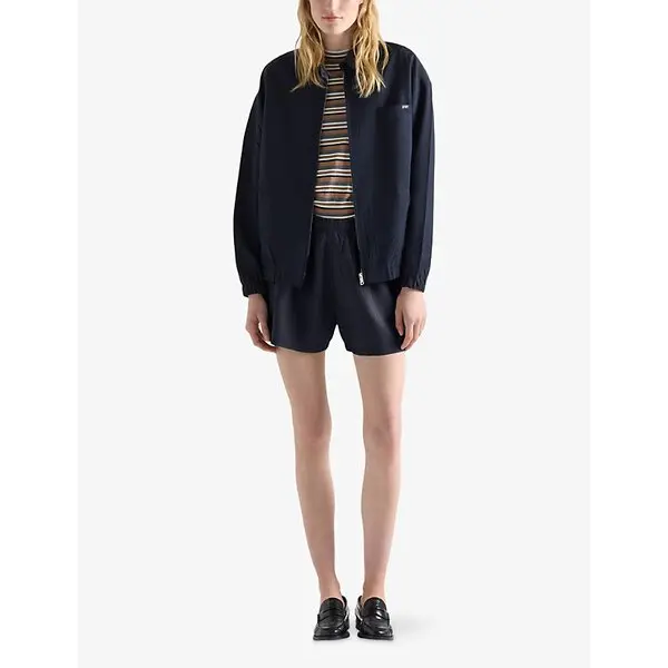 Prada Mohair Wool Blouson Jacket