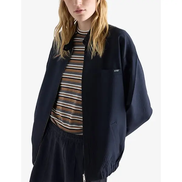 Prada Mohair Wool Blouson Jacket