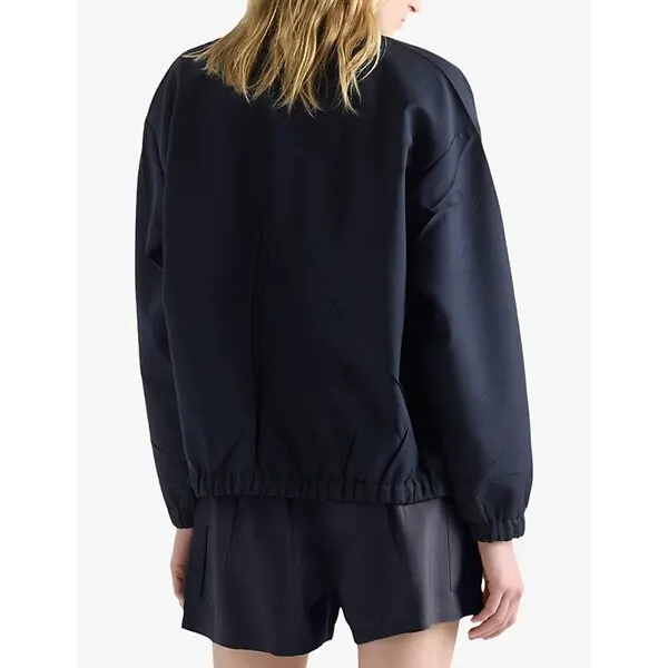 Prada Mohair Wool Blouson Jacket