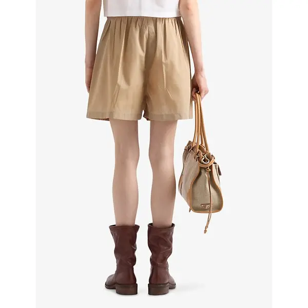 Prada Washed Re-nylon Shorts